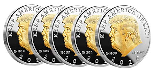 Pen Kit Mall - 5 pc Trump Coins - Donald Trump 2020 Challenge Coin Keep ...